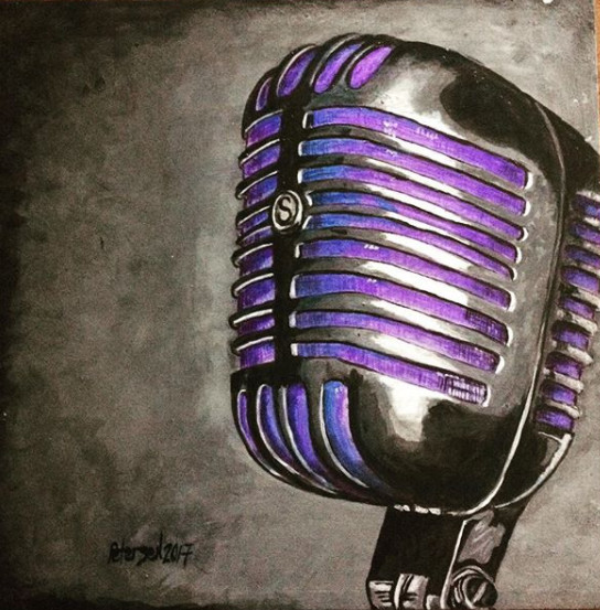 Microphone – David Petersen Art
